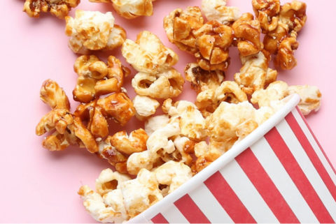 DIY movie theater candy recipes, for an even better movie night at home.