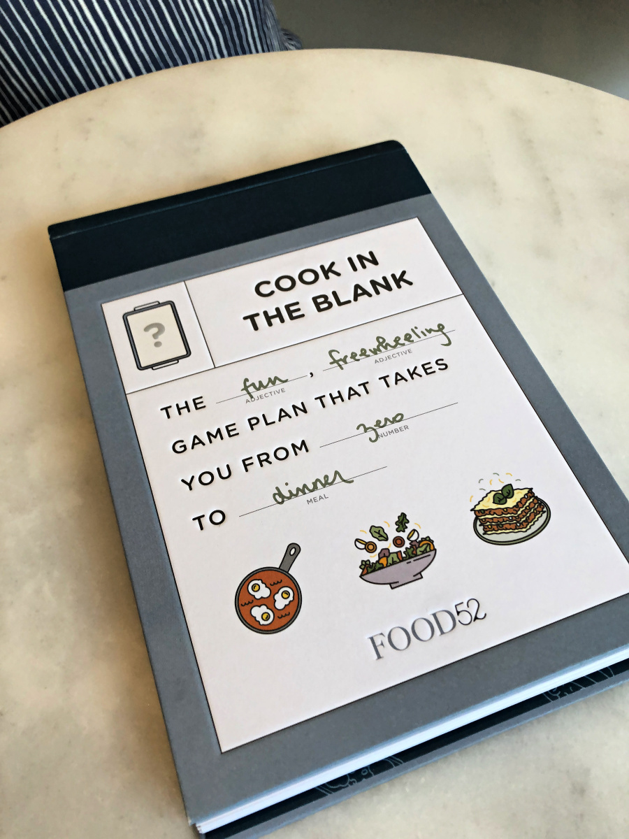Cook in the Blank is like MadLibs meets practical cookbook...and it's ...